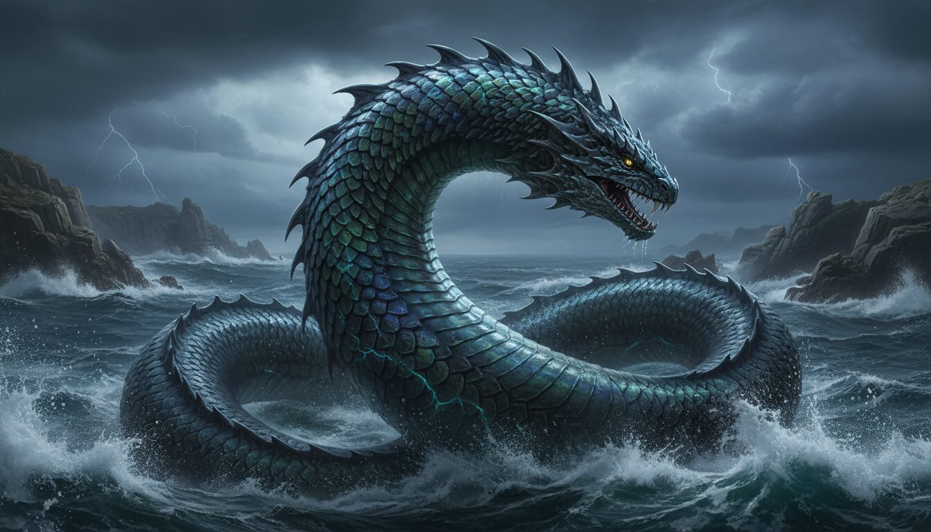 Le serpent de mer breton : légende de l'Atlantique